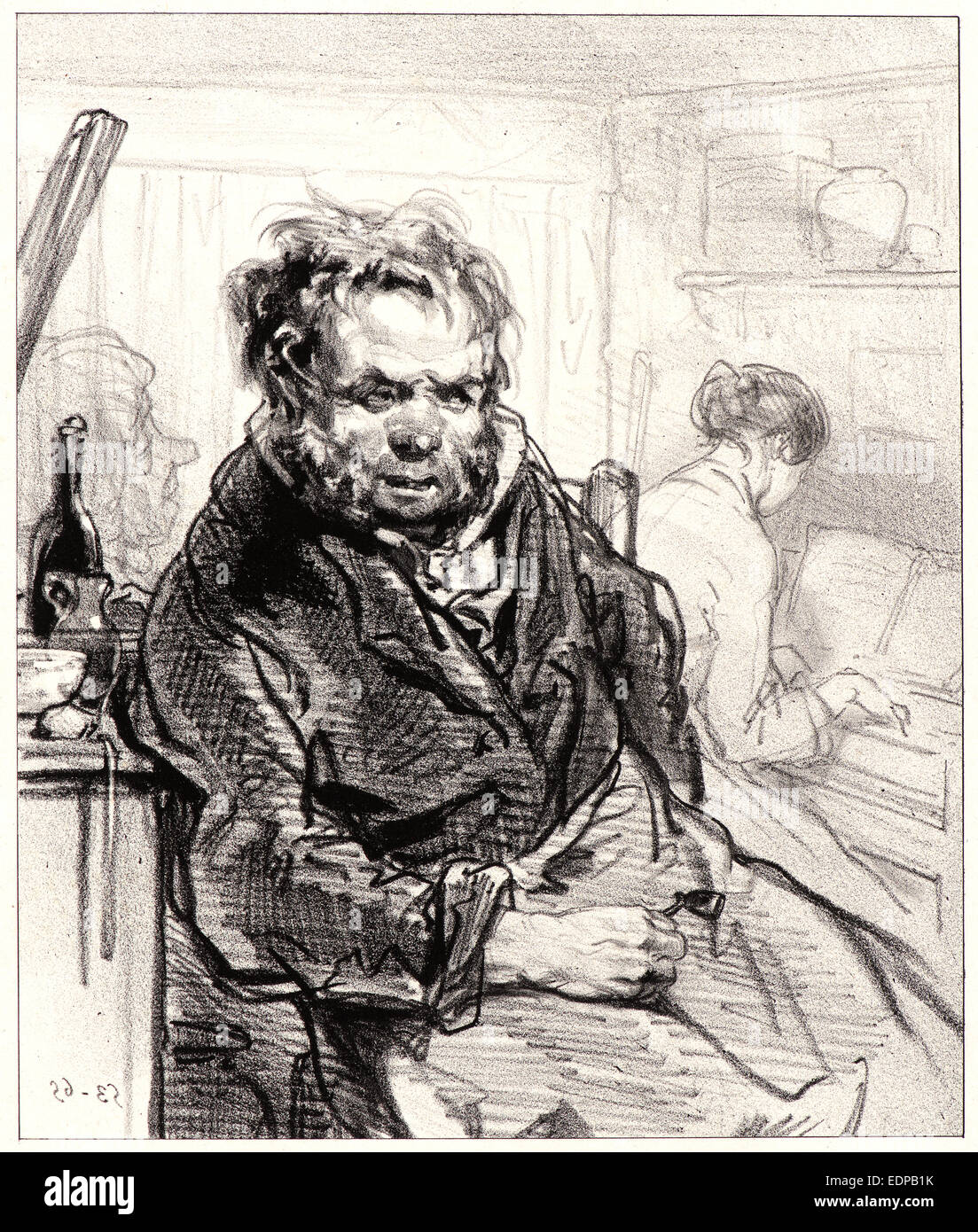 Paul Gavarni (aka Hippolyte-Guillaume-Sulpice Chevalier, French, 1804 ...