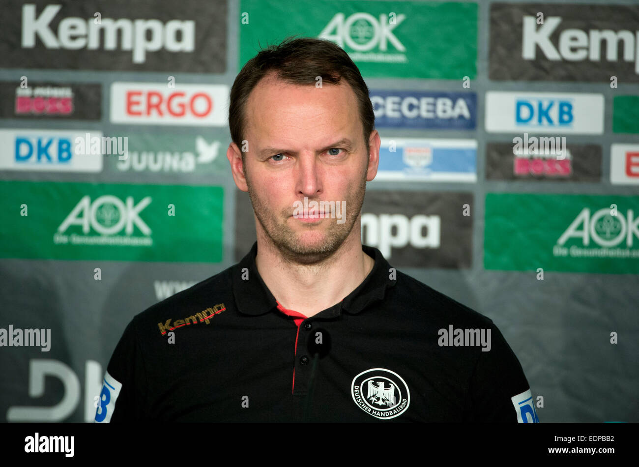 Stuttgart, Germany. 7th Jan, 2015. German national coach Dagur ...
