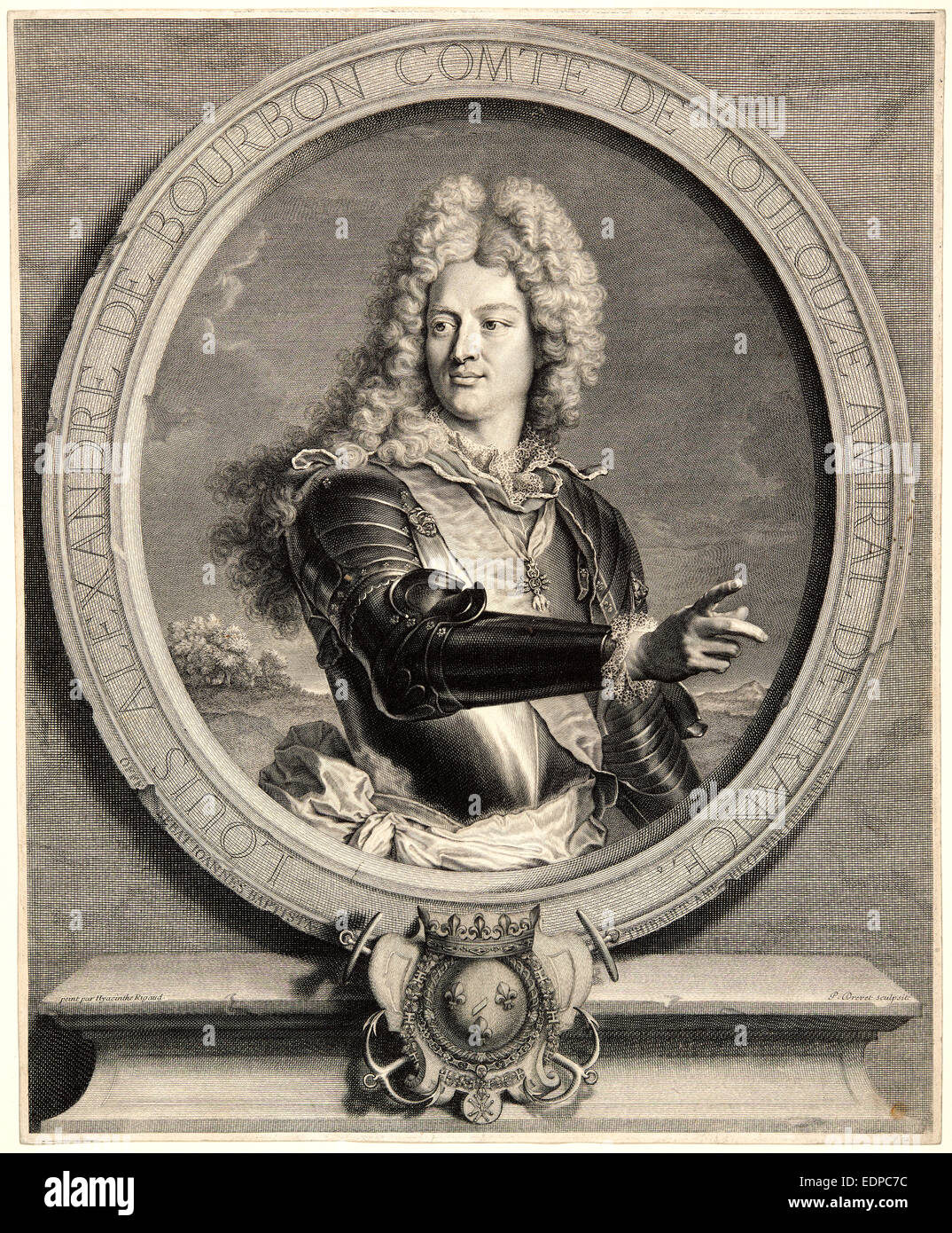 Pierre Drevet (French, 1663-1738) after Hyacinthe Rigaud (French, 1659 ...