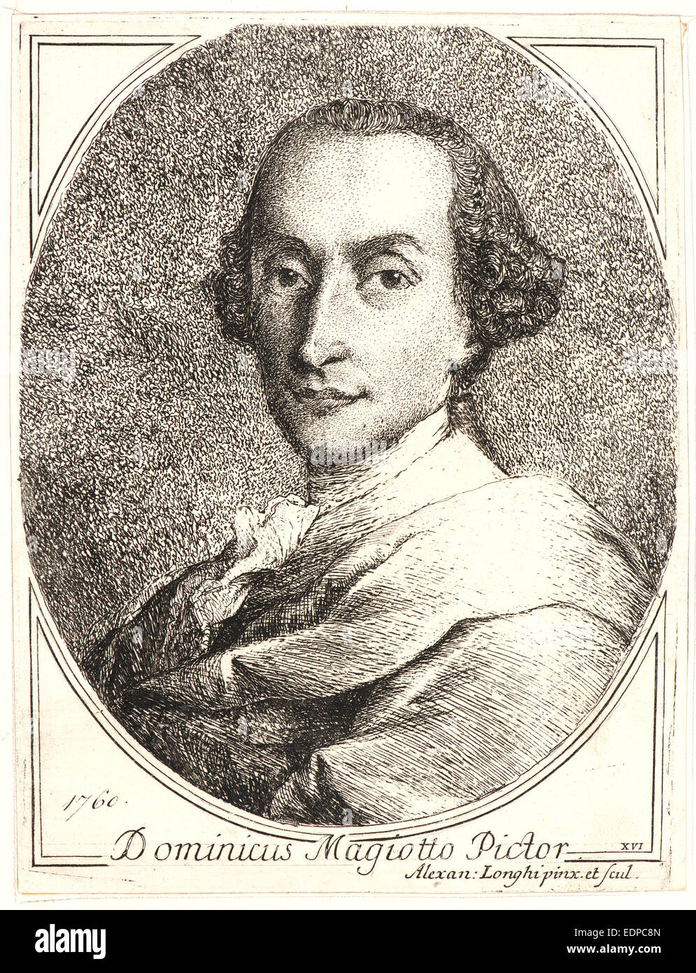 Alessandro Longhi (Italian, 1733 - 1813). Portrait of the Artist ...