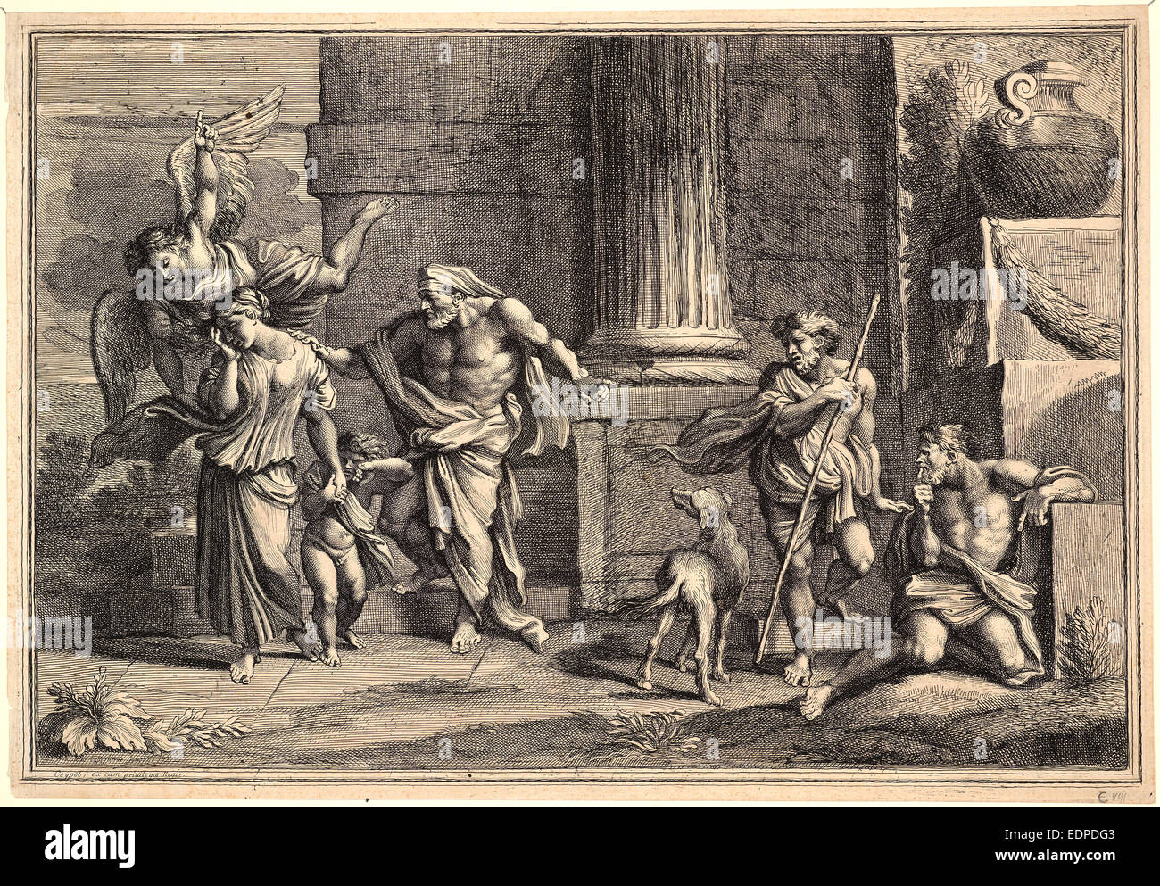 Charles-Antoine Coypel (French, 1694 - 1752) after Giovanni Benedetto ...
