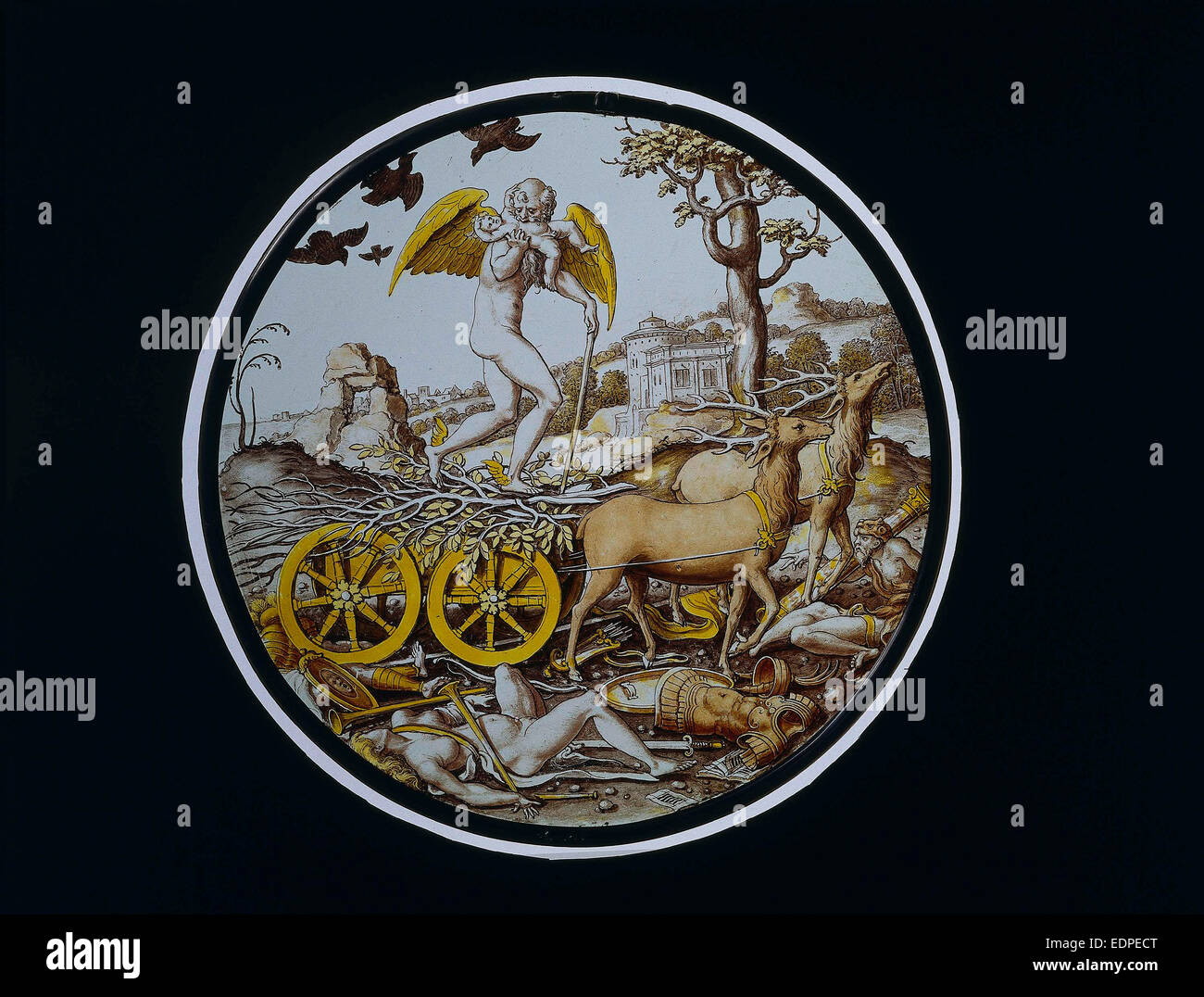 The Triumph of Time, Anonymous, c. 1530 - c. 1540 Stock Photo - Alamy