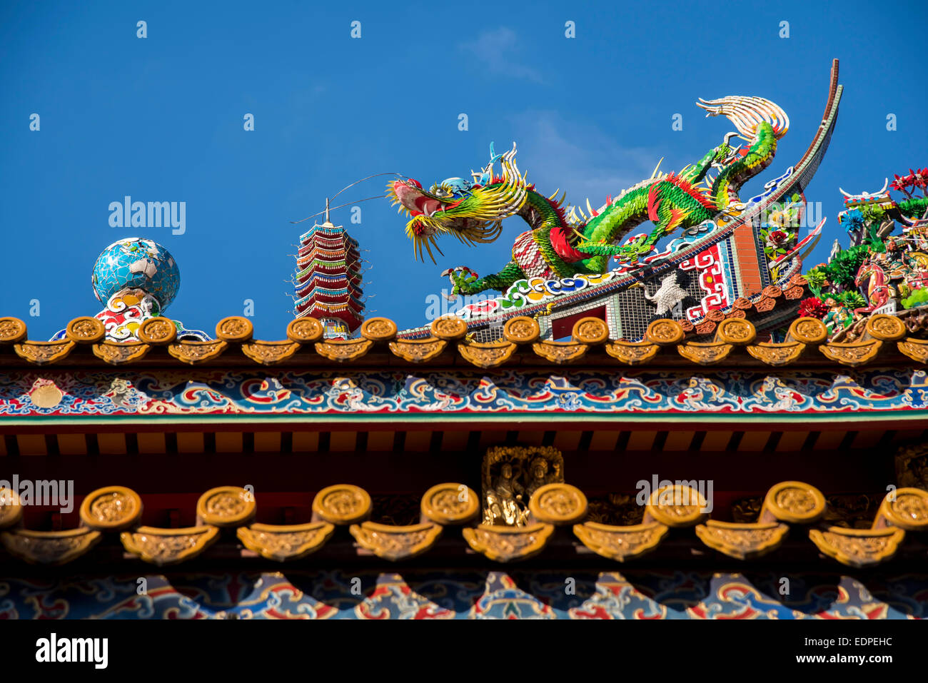 Emperor Guan Yu Temple,China town,Yokohama,Kanagawa,Japan Stock Photo ...