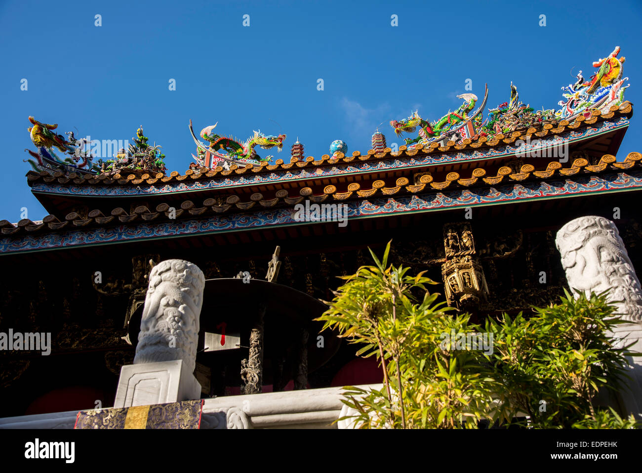 Emperor Guan Yu Temple,China town,Yokohama,Kanagawa,Japan Stock Photo ...