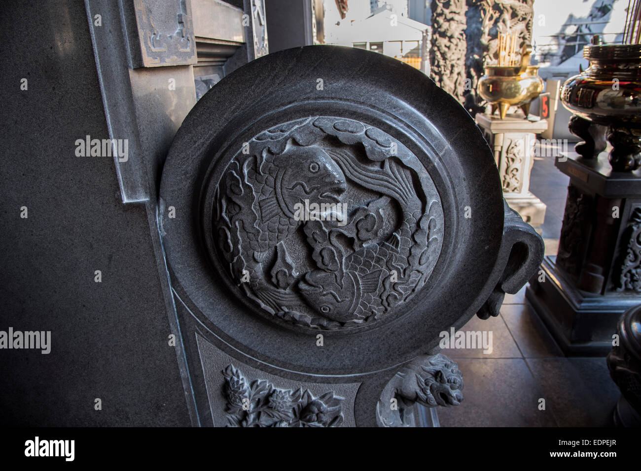 Emperor Guan Yu Temple,China town,Yokohama,Kanagawa,Japan Stock Photo ...
