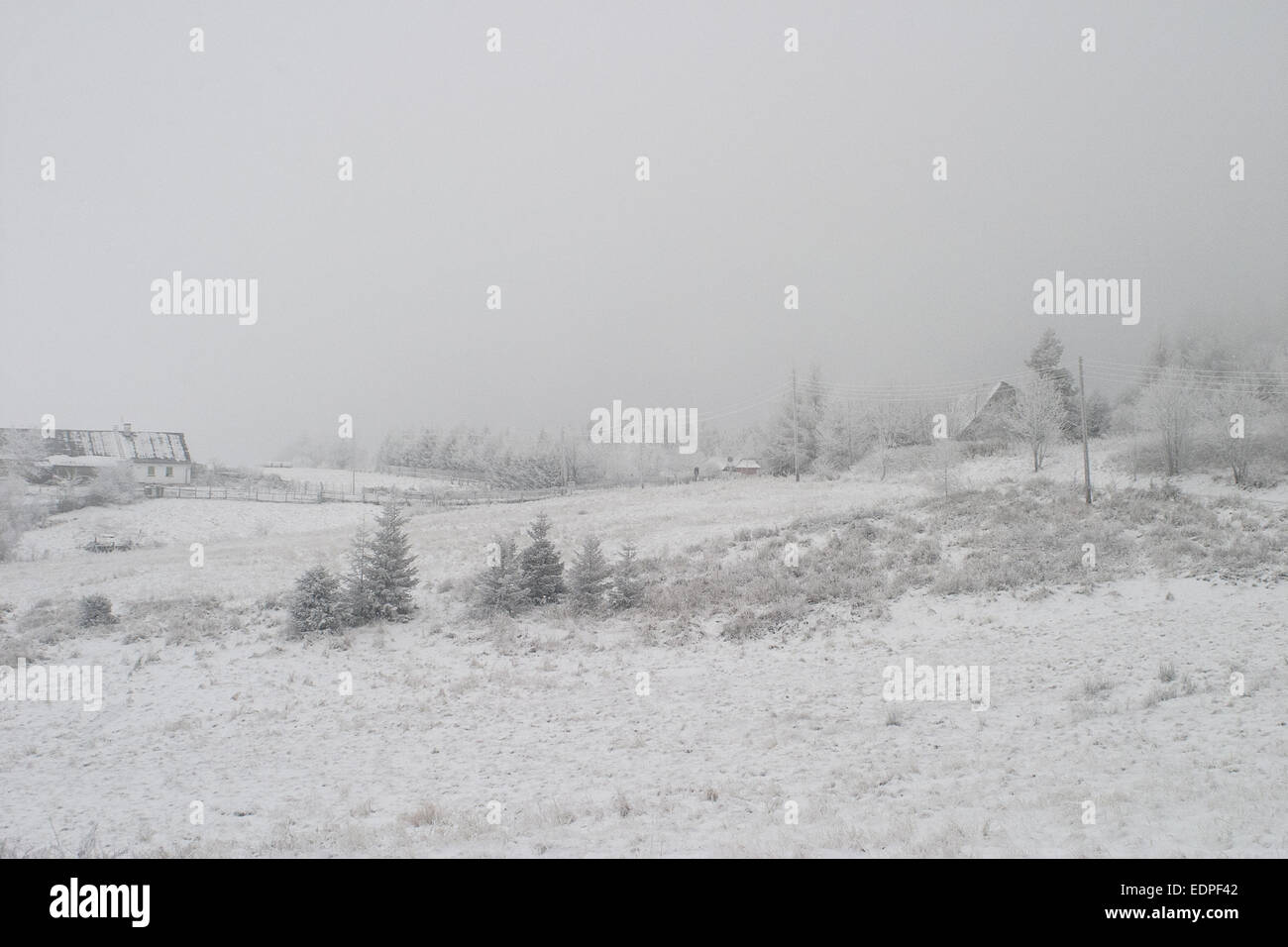 Polish winter landscapes hi-res stock photography and images - Alamy