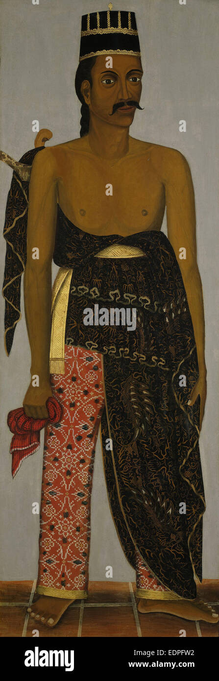 Javanese court official Java Indonesia, Anonymous, c. 1820 - c. 1870 ...