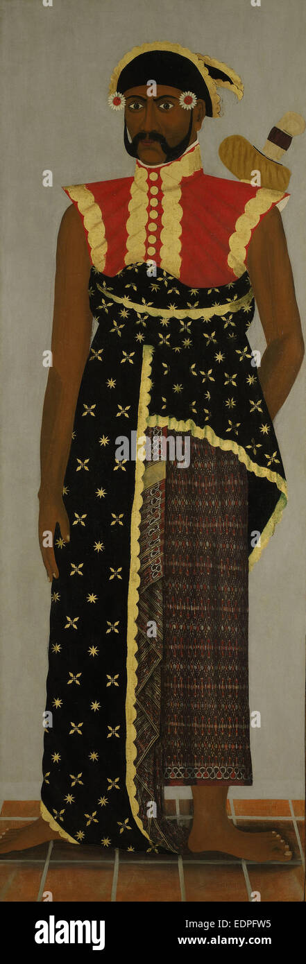 Javanese court official Java Indonesia, Anonymous, c. 1820 - c. 1870 ...