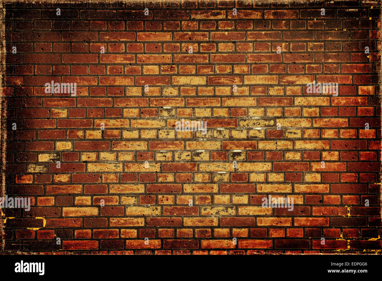 Dark grunge brick wall texture - abstract background Stock Photo - Alamy