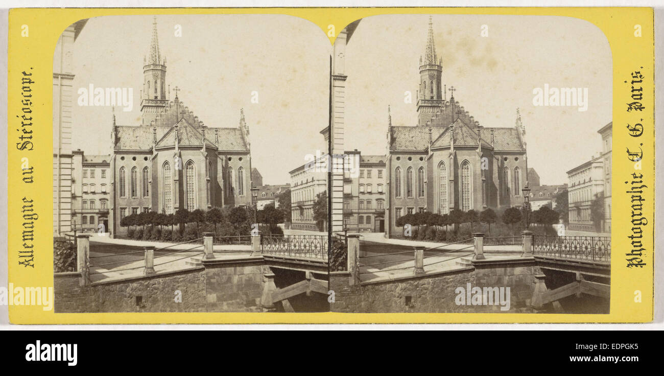 Leipzig (Saxony), Apse of the Catholic Church Germany, Charles Gerard ...