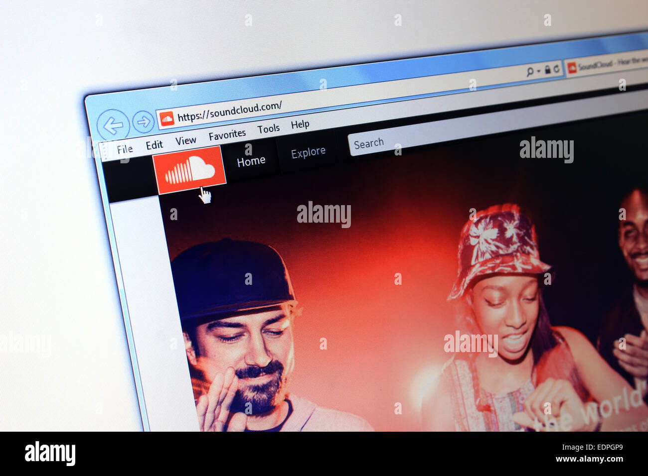 Soundcloud music hi-res stock photography and images - Alamy