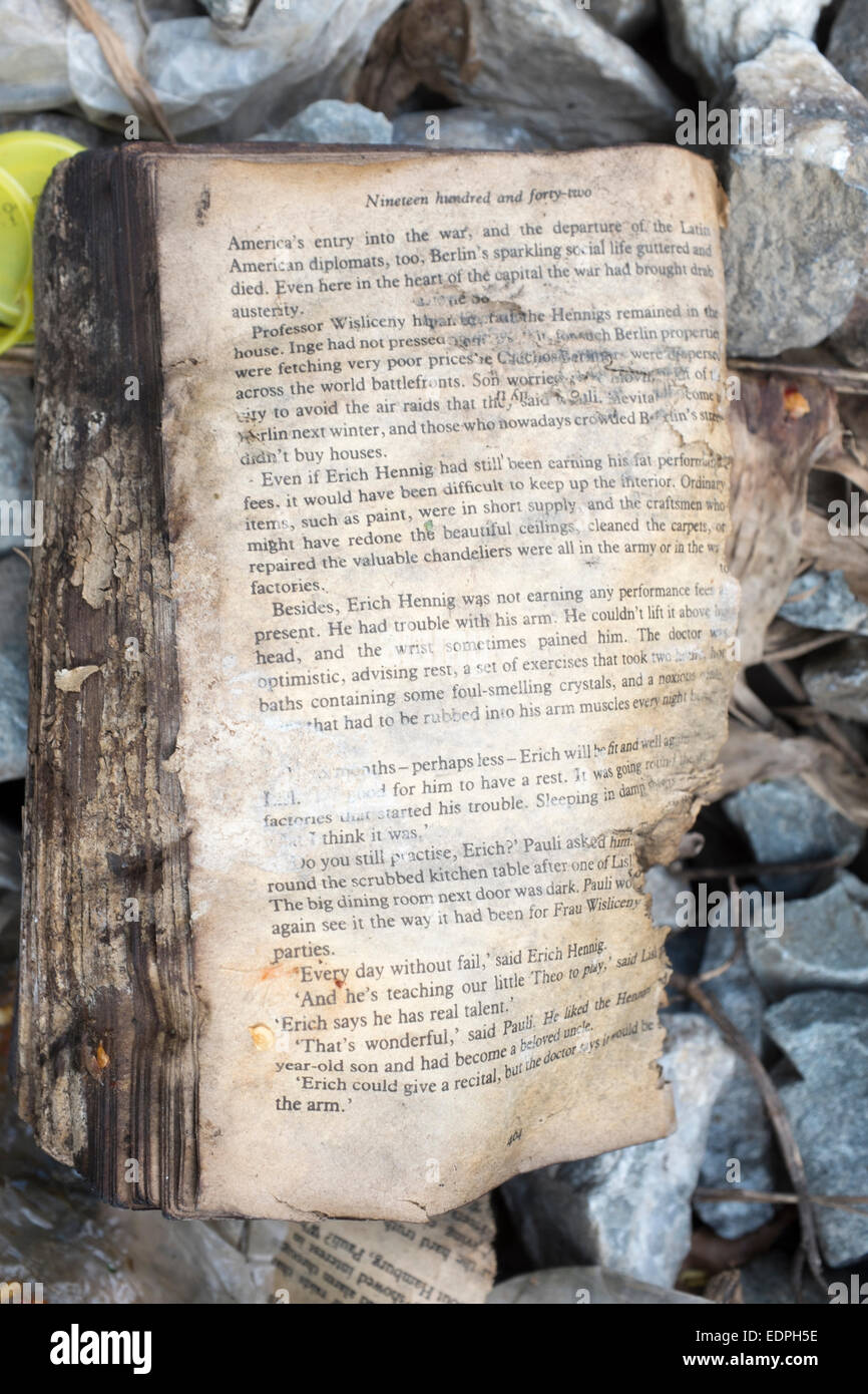Burnt book hi-res stock photography and images - Alamy