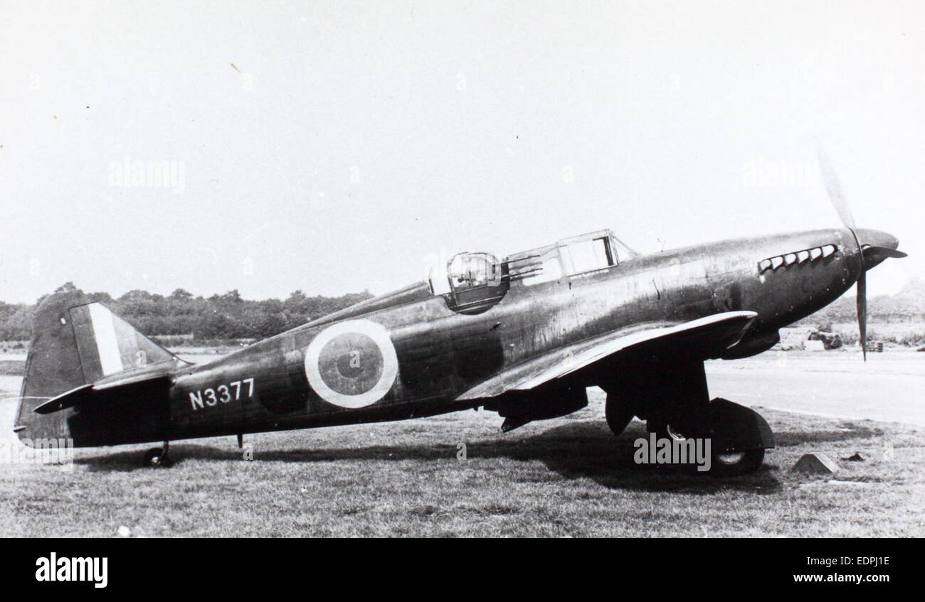 The Boulton Paul Defiant, serial number N3377, was a British single ...