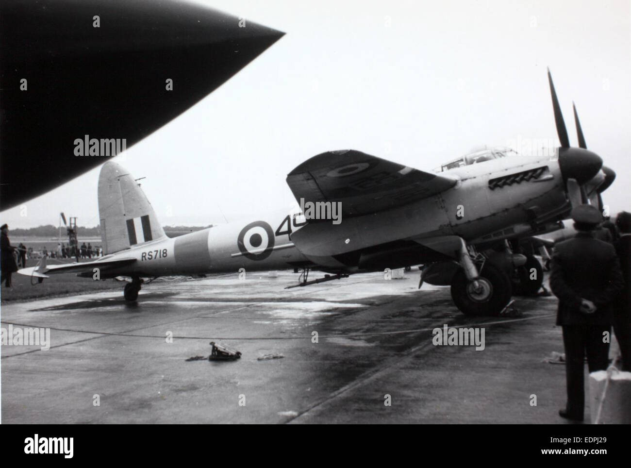 This image showcases a Dehavilland Mosquito aircraft powered by a ...