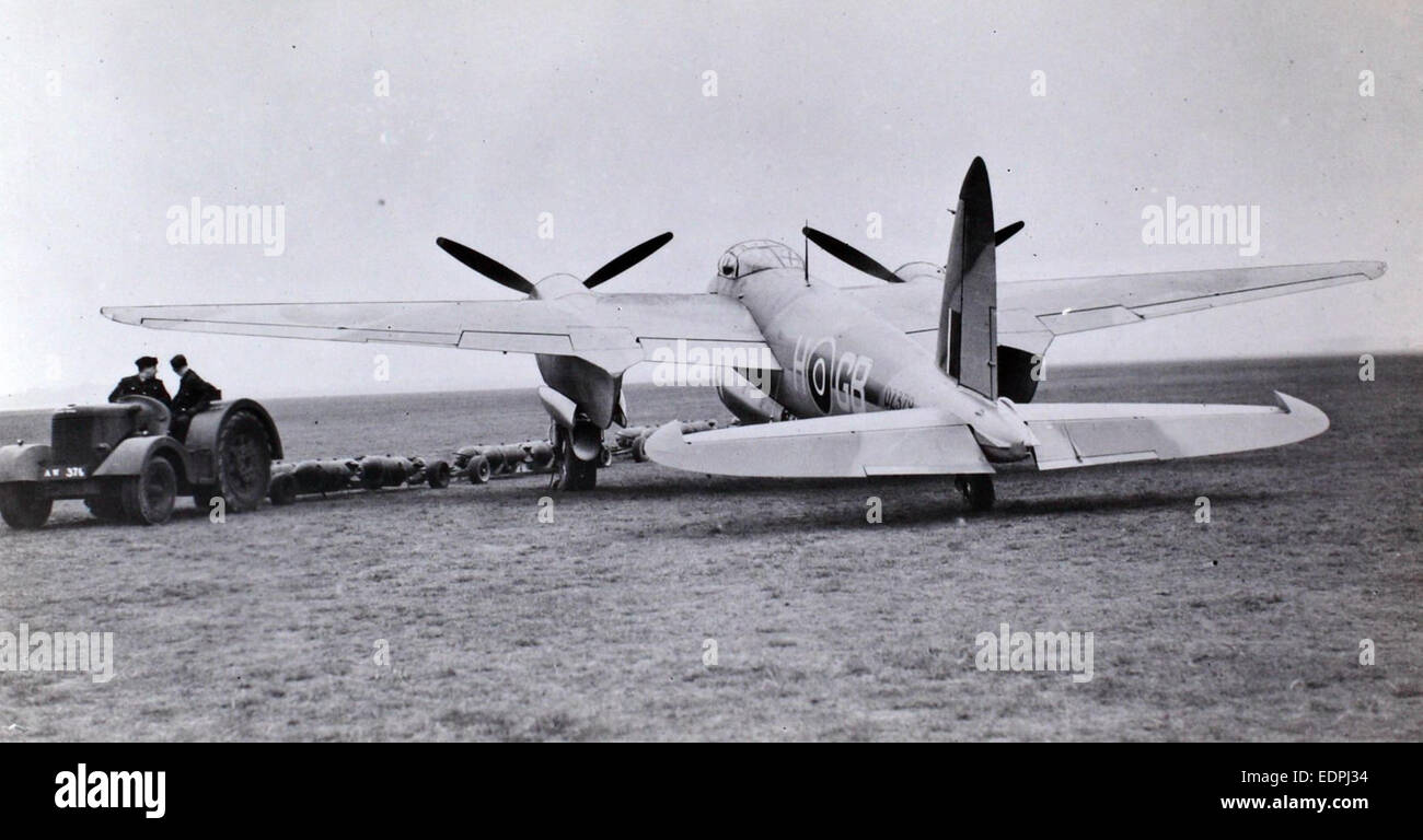 This image features the De Havilland Mosquito, equipped with the Merlin ...