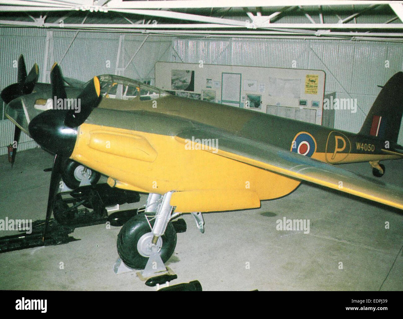 The Dehavilland Mosquito W4050 Prototype, now housed at the Mosquito ...