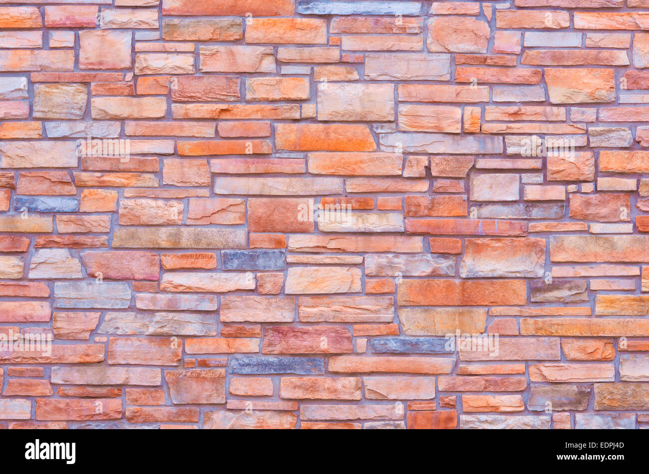 Texture - Multi color stone wall background Stock Photo - Alamy
