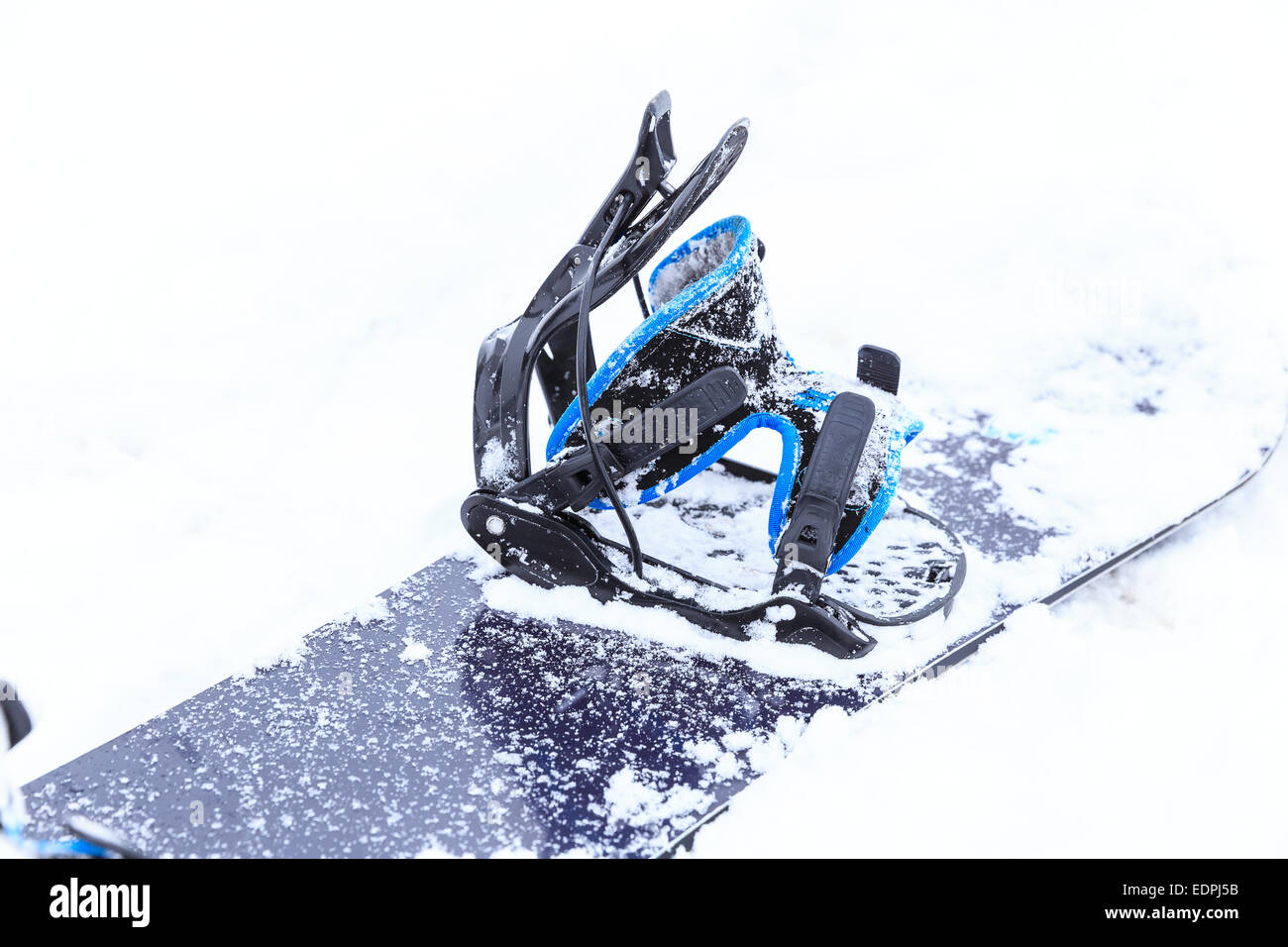 snowboard in the snow Stock Photo - Alamy