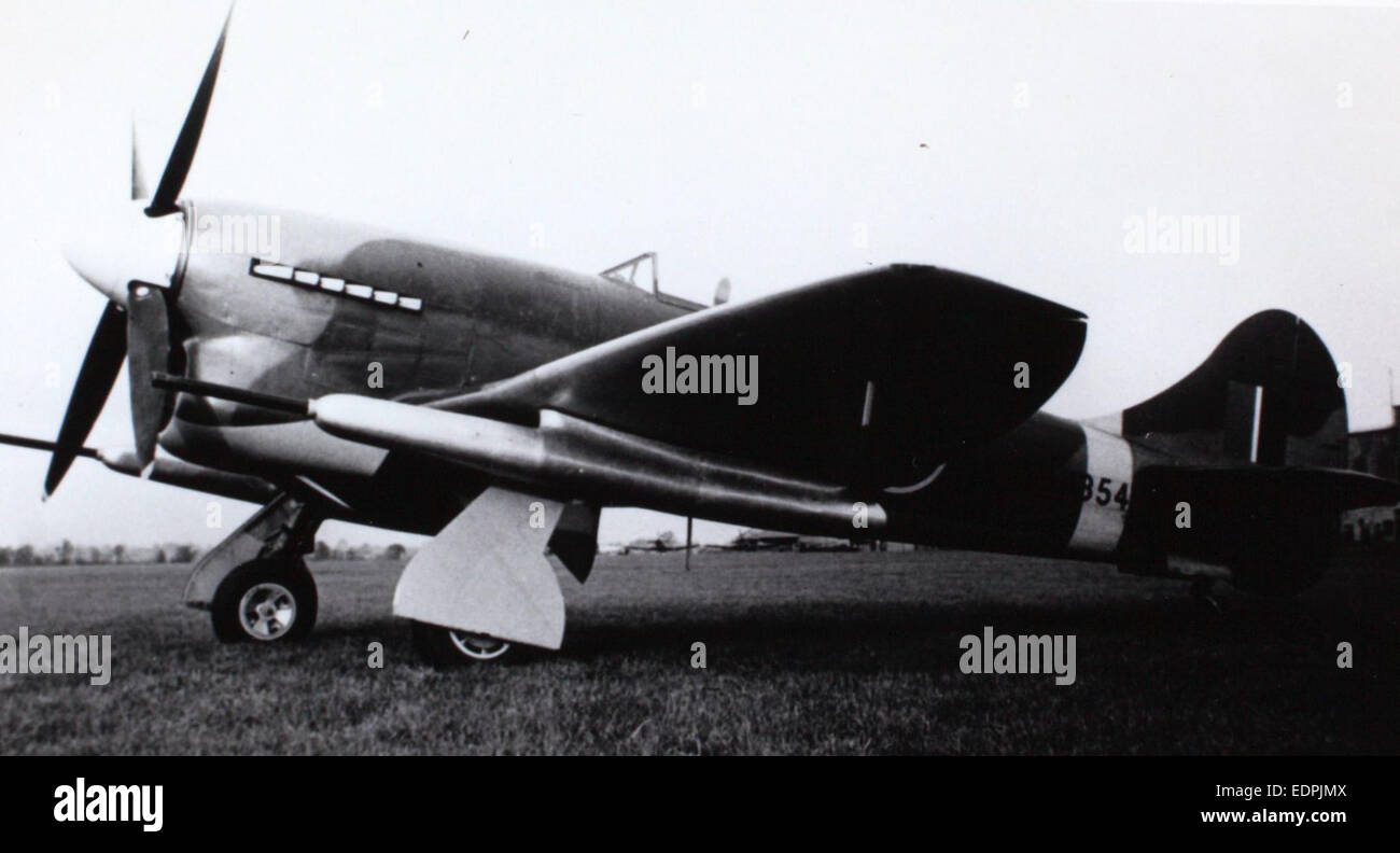 The Hawker Tempest was a British WWII fighter aircraft known for its ...