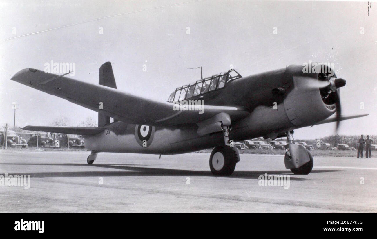 This image features the Vultee Vengeance, a dive bomber used during ...