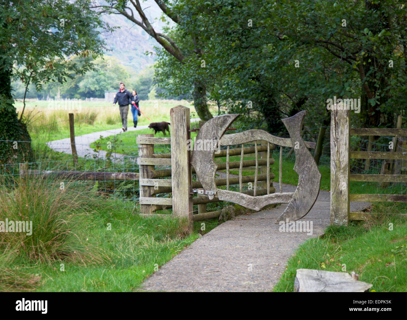 Approach to gate hi-res stock photography and images - Alamy