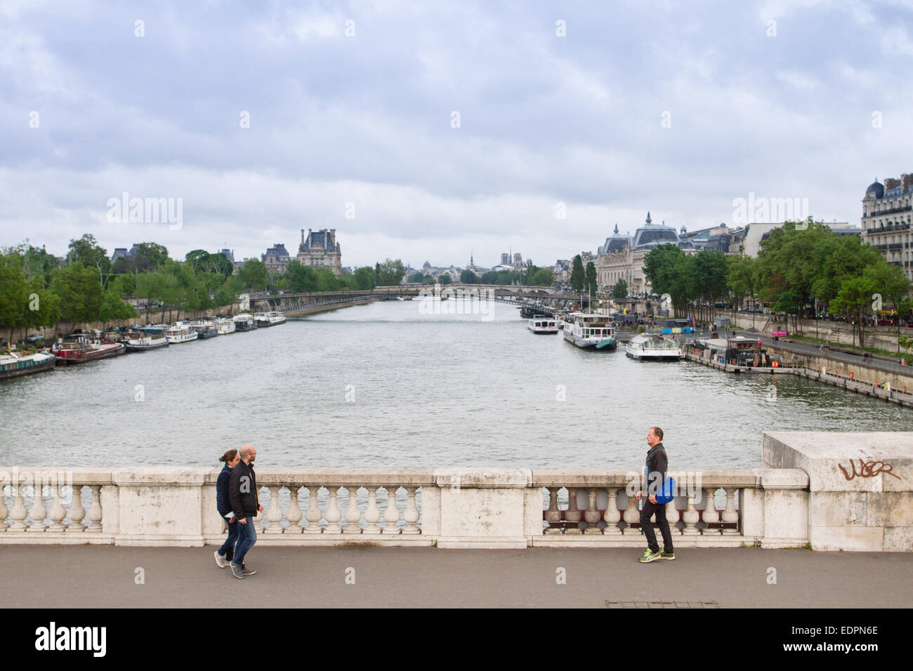 Sena river, Paris Stock Photo - Alamy