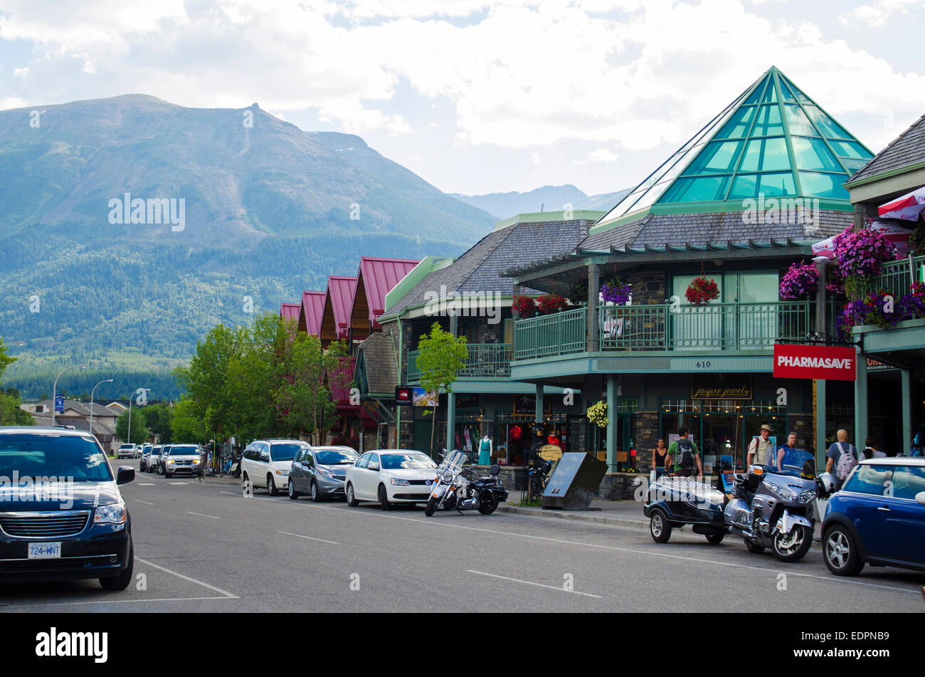 Jasper canada town hi-res stock photography and images - Alamy