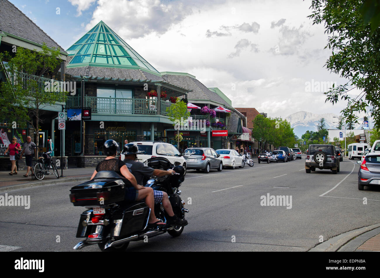 Jasper alberta canada street hi-res stock photography and images - Alamy
