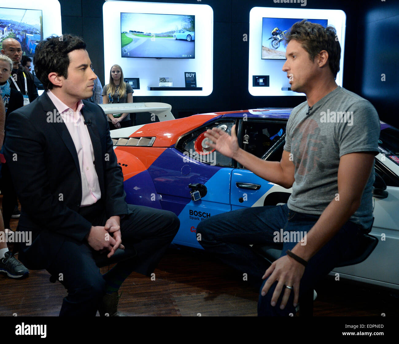 Jan 7, 2015. Las Vegas NV-USA. GoPro, CEO Nick Woodman is interviewed ...