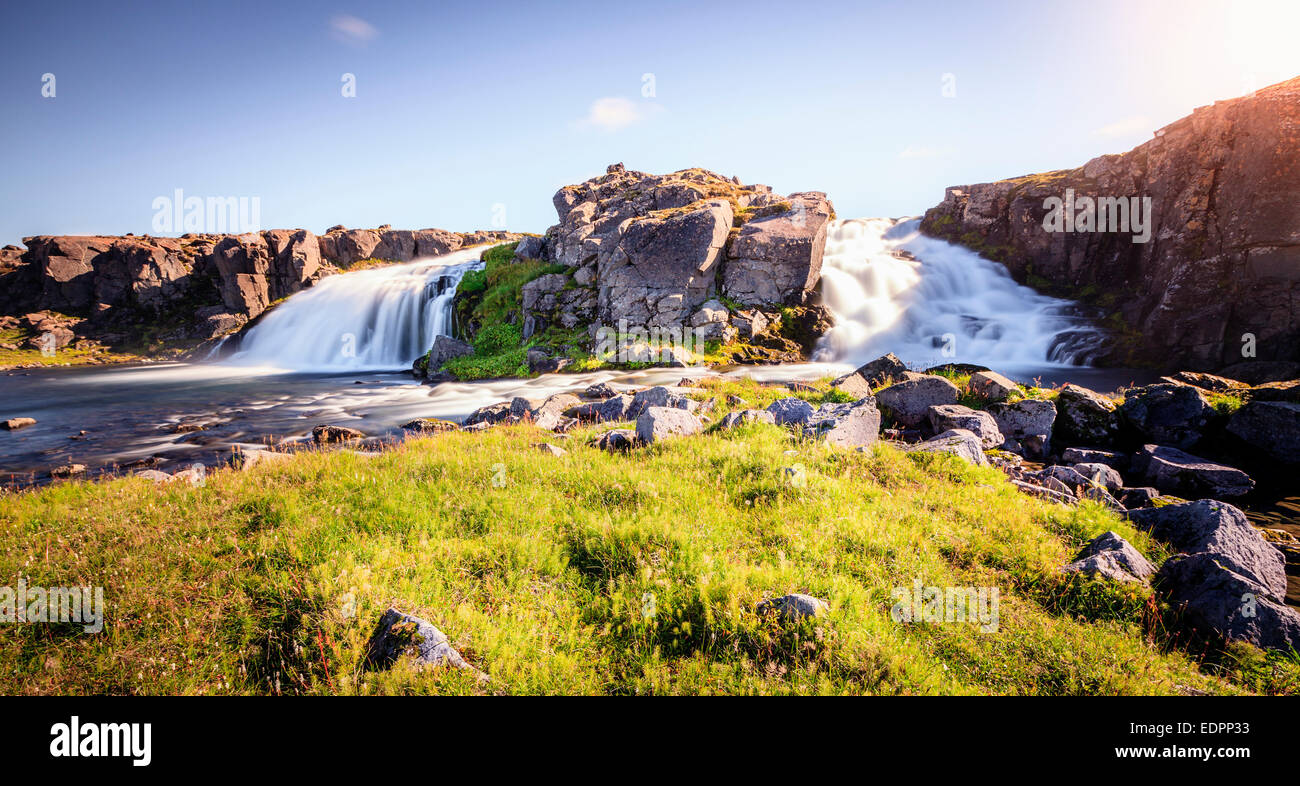 Iceland waterfall hi-res stock photography and images - Alamy