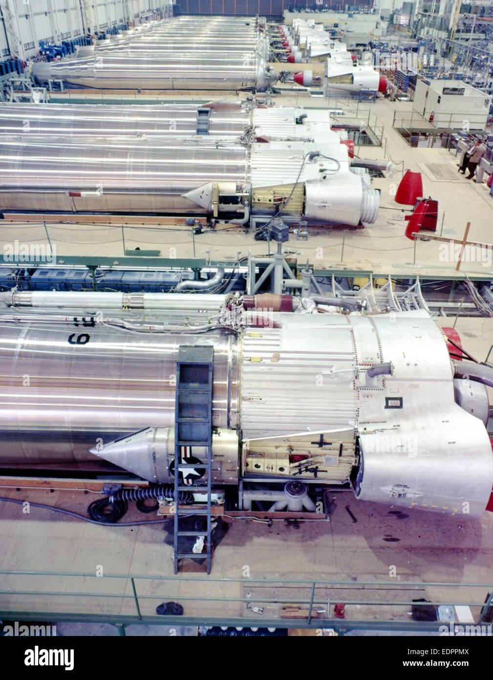 The Atlas assembly line, as documented in the factory binder, shows the ...