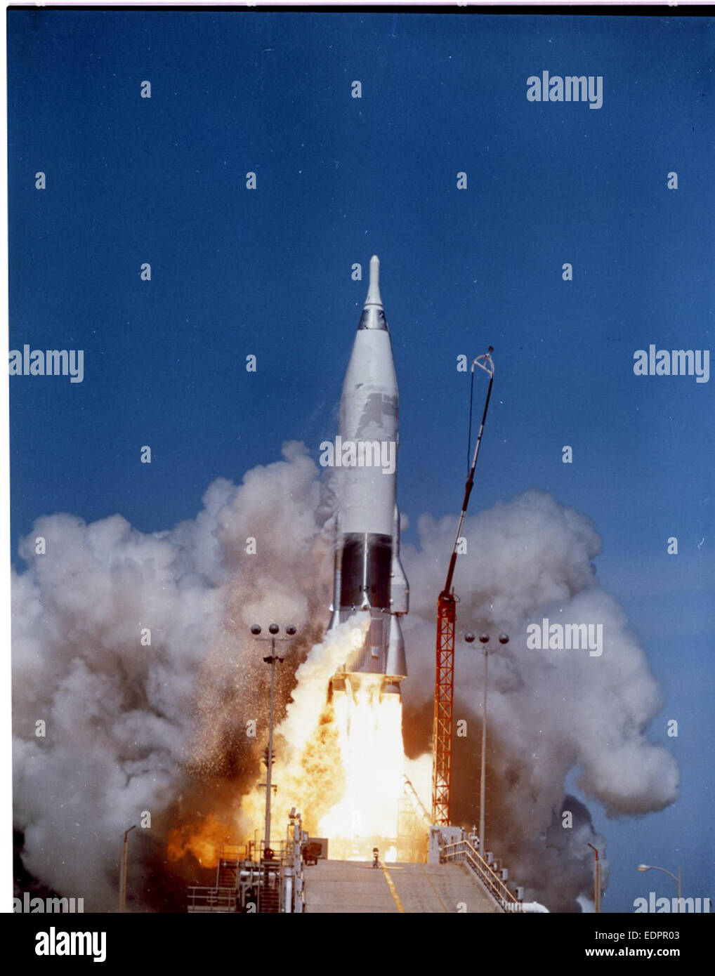 The Atlas ICBM launch image captures an important moment in U.S ...