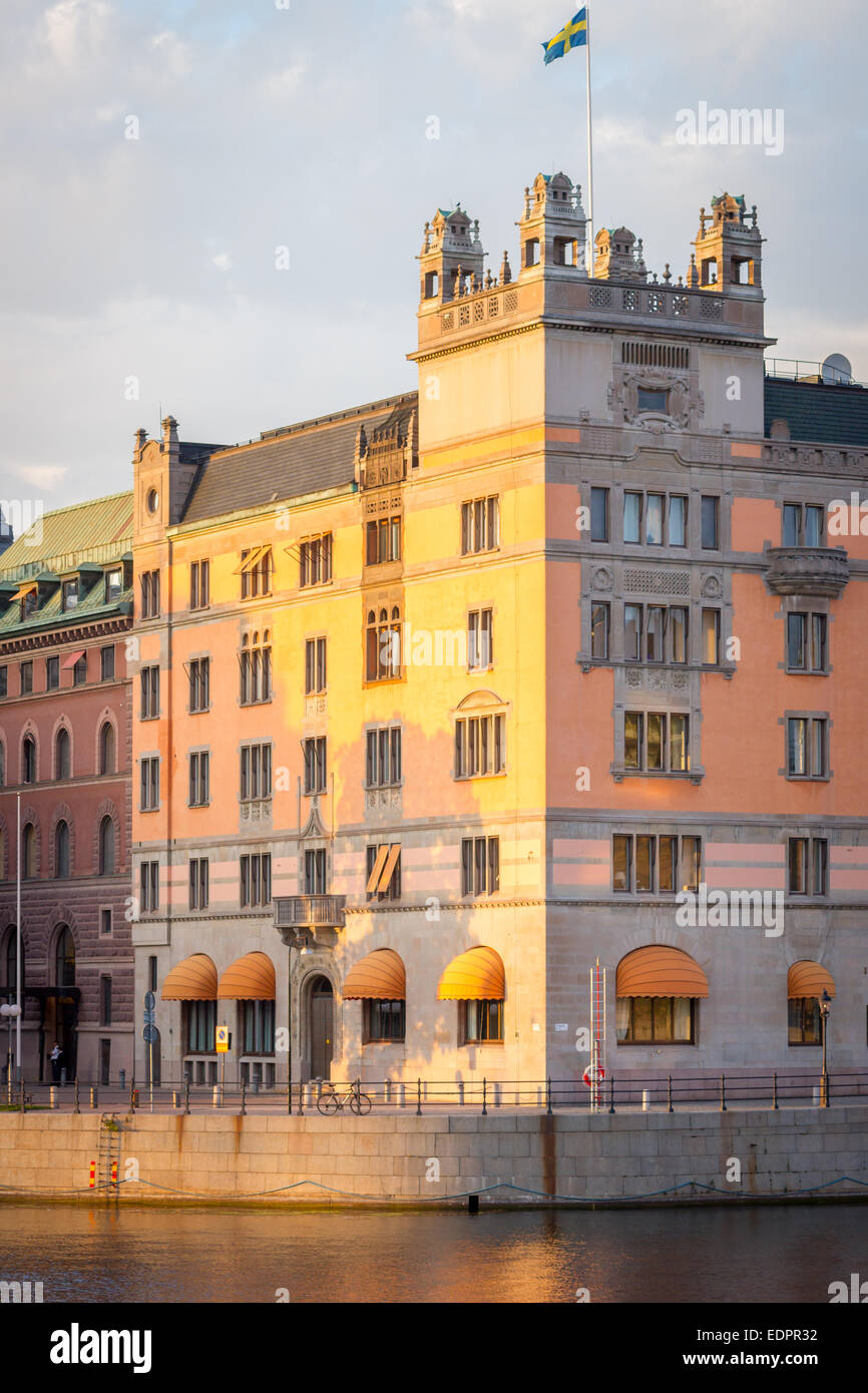 View of Rosenbad (Rose bath), a state owned building designed by Art ...