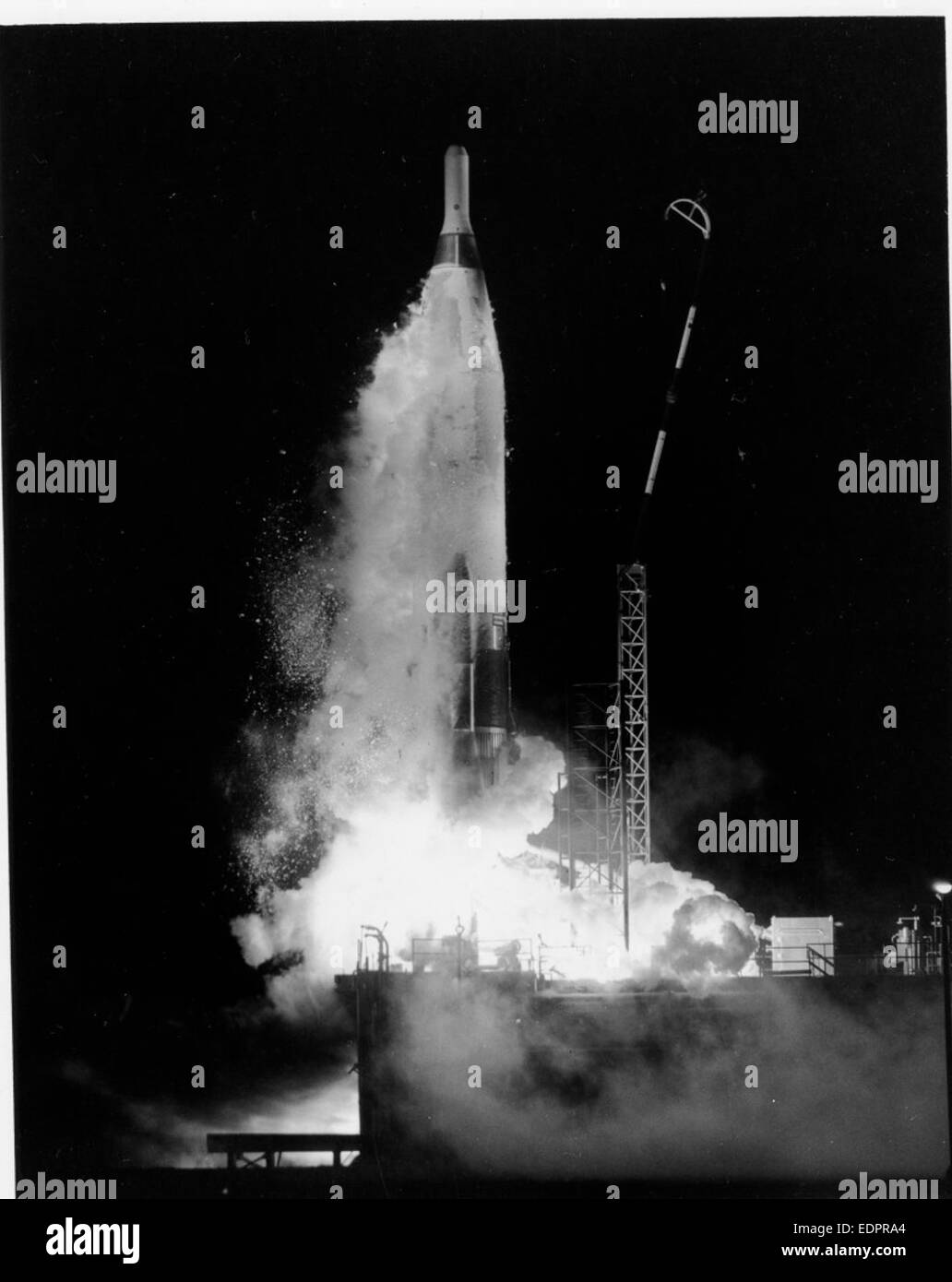 Icbm launch Black and White Stock Photos & Images - Alamy