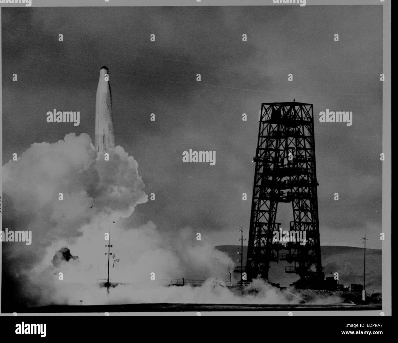 Icbm launch Black and White Stock Photos & Images - Alamy