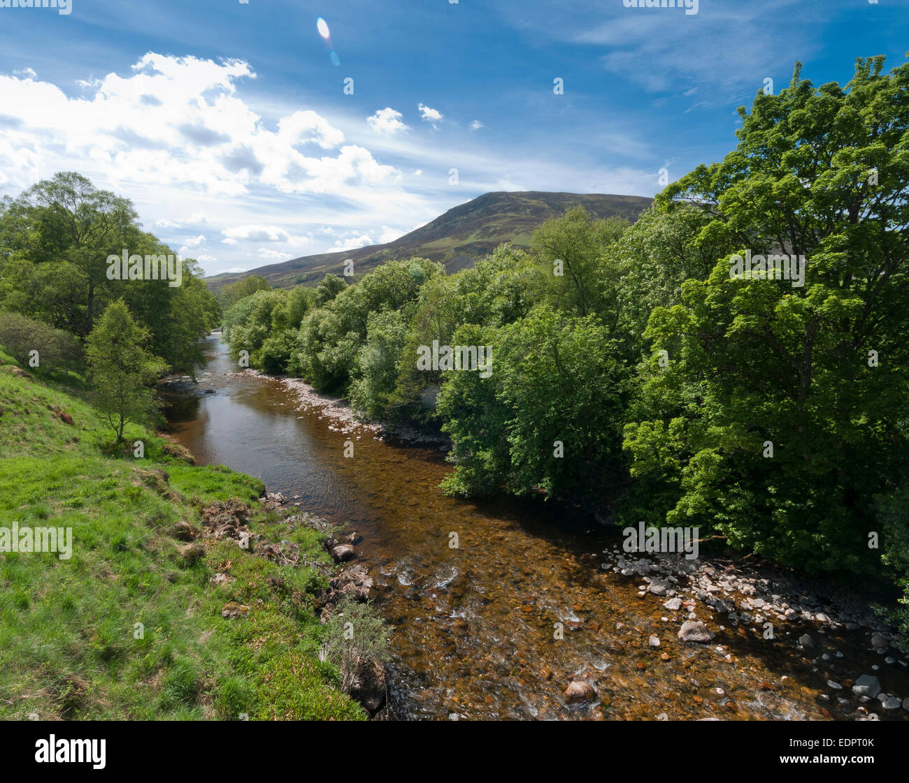 glen glens clova river south esk angus scotland Stock Photo - Alamy