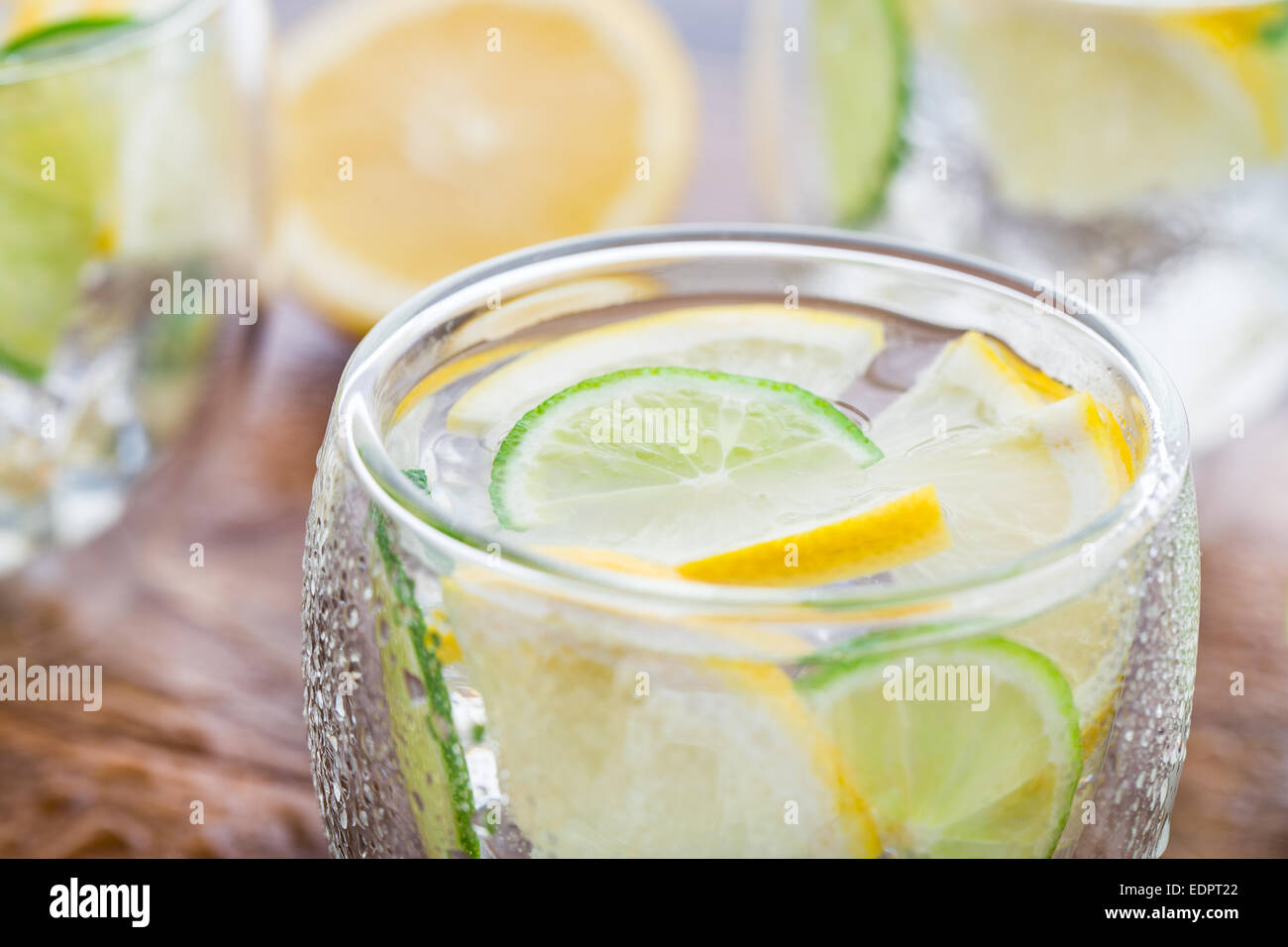 Cold fresh lemonade Stock Photo - Alamy