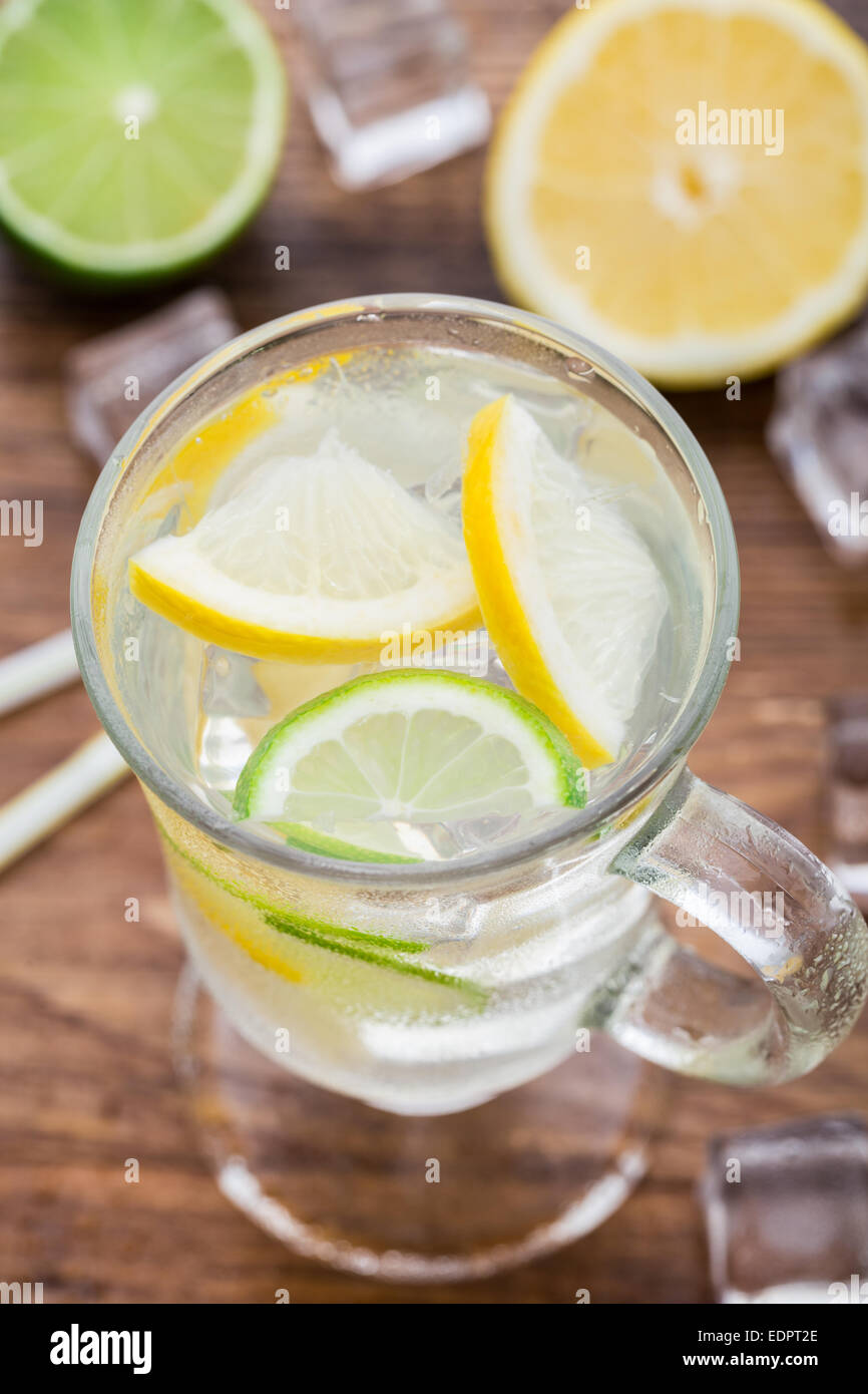 Cold fresh lemonade Stock Photo - Alamy