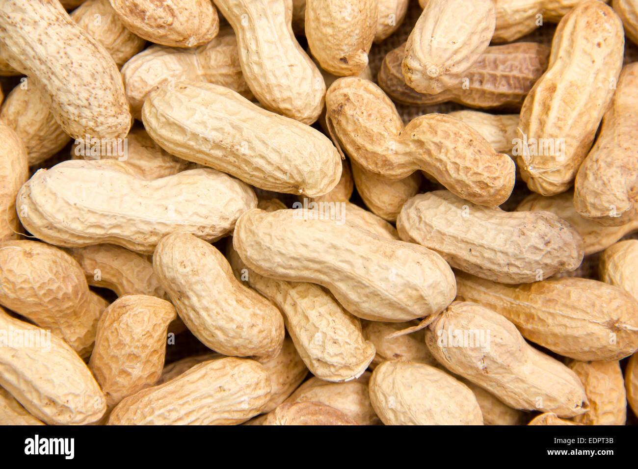 Some peanut seen up close from above Stock Photo - Alamy