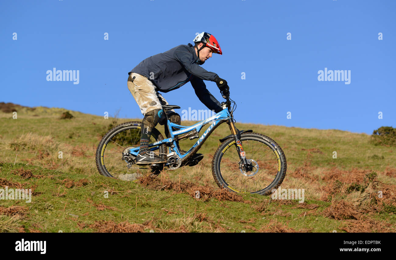Long mynd cycling hi-res stock photography and images - Alamy