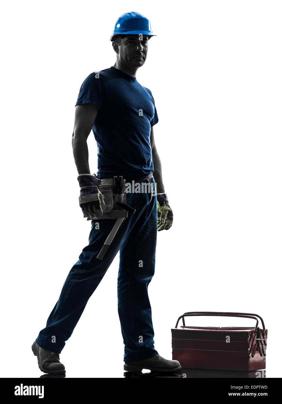 Construction workers standing hi-res stock photography and images - Alamy