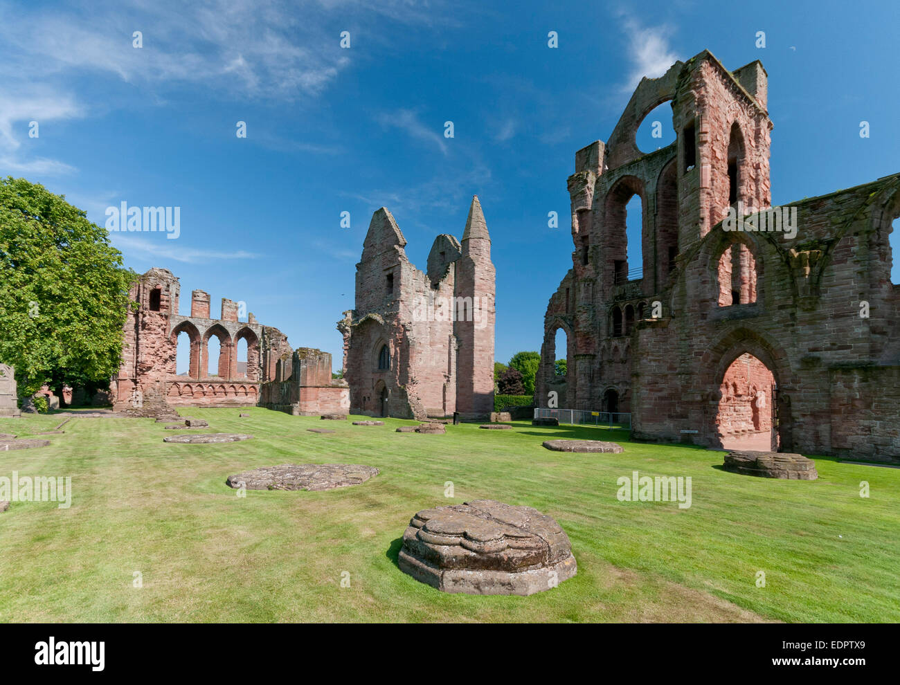 arbroath abbey historic angus scotland Stock Photo - Alamy