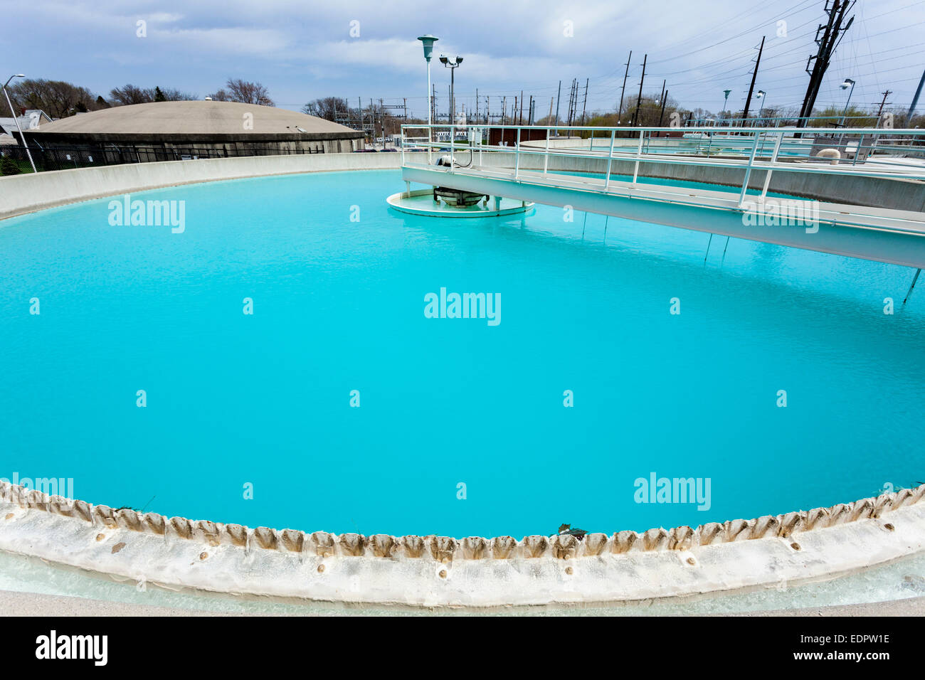 Clarifier tank hi-res stock photography and images - Alamy