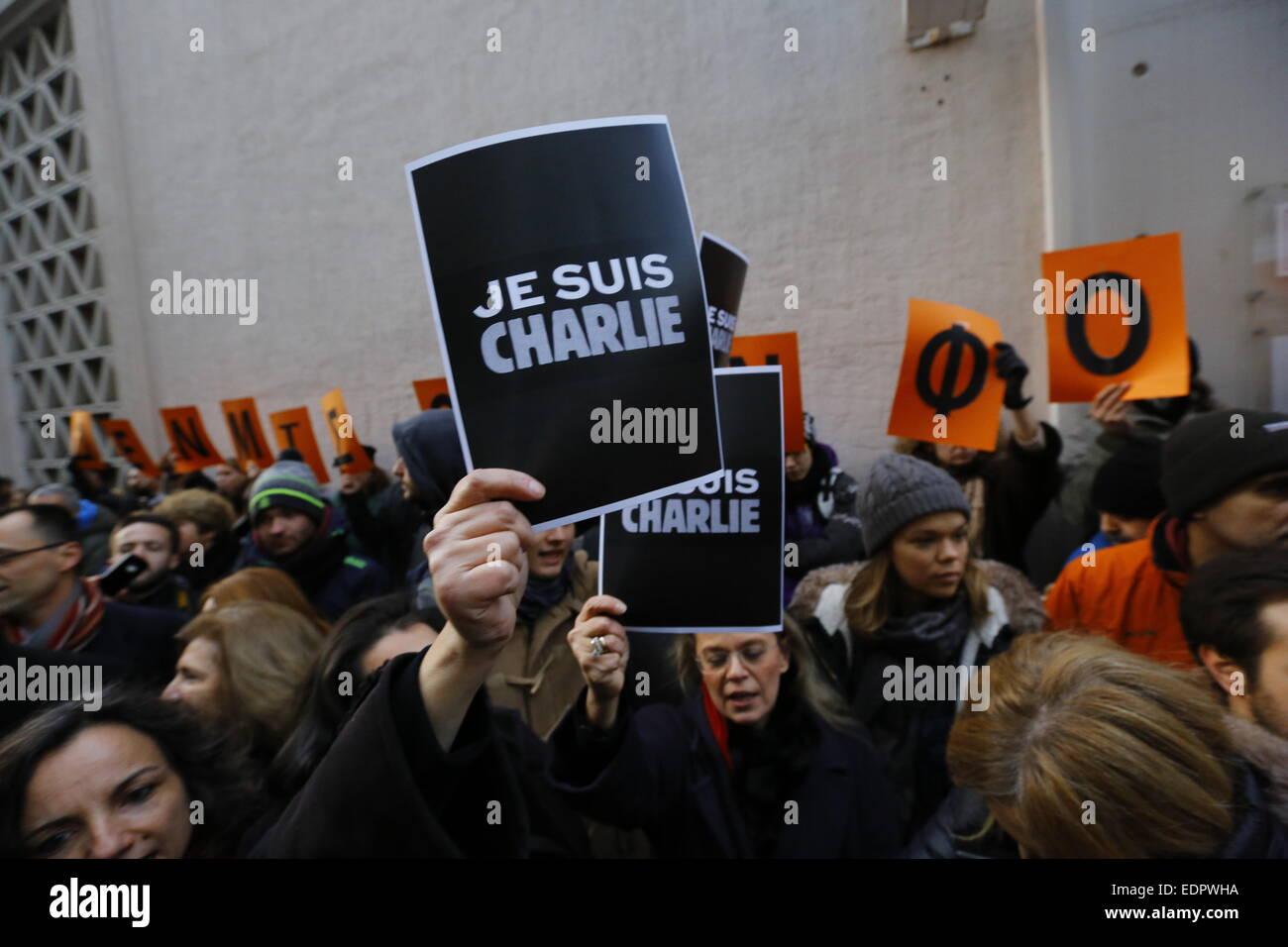 Je suis charlie signs hi-res stock photography and images - Alamy