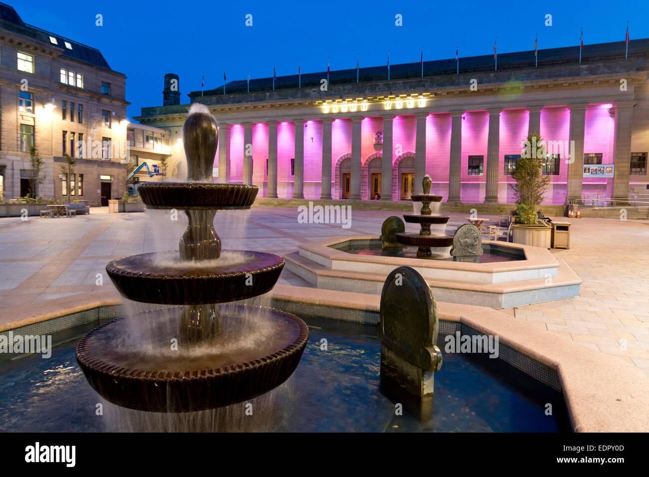 caird hall concert auditorium by james key dundee Stock Photo - Alamy