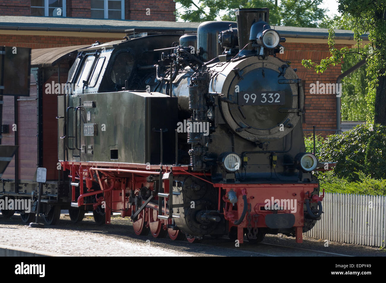 Steam Engine in East Germany Stock Photo - Alamy