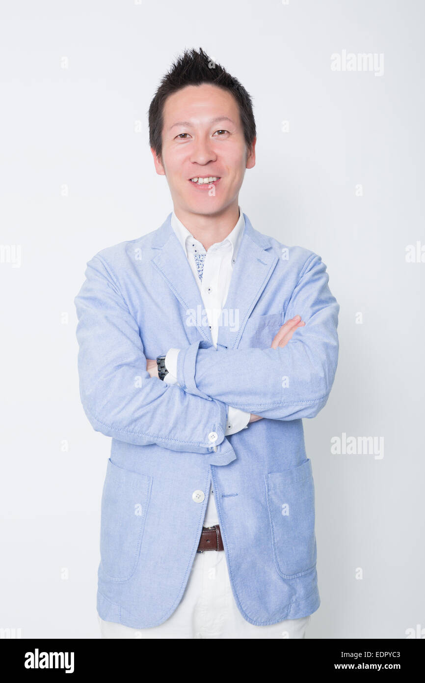 Folded his arms hi-res stock photography and images - Alamy