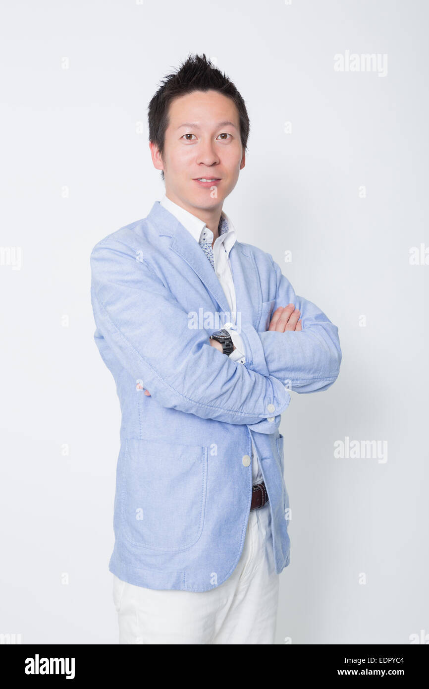 Folded his arms hi-res stock photography and images - Alamy