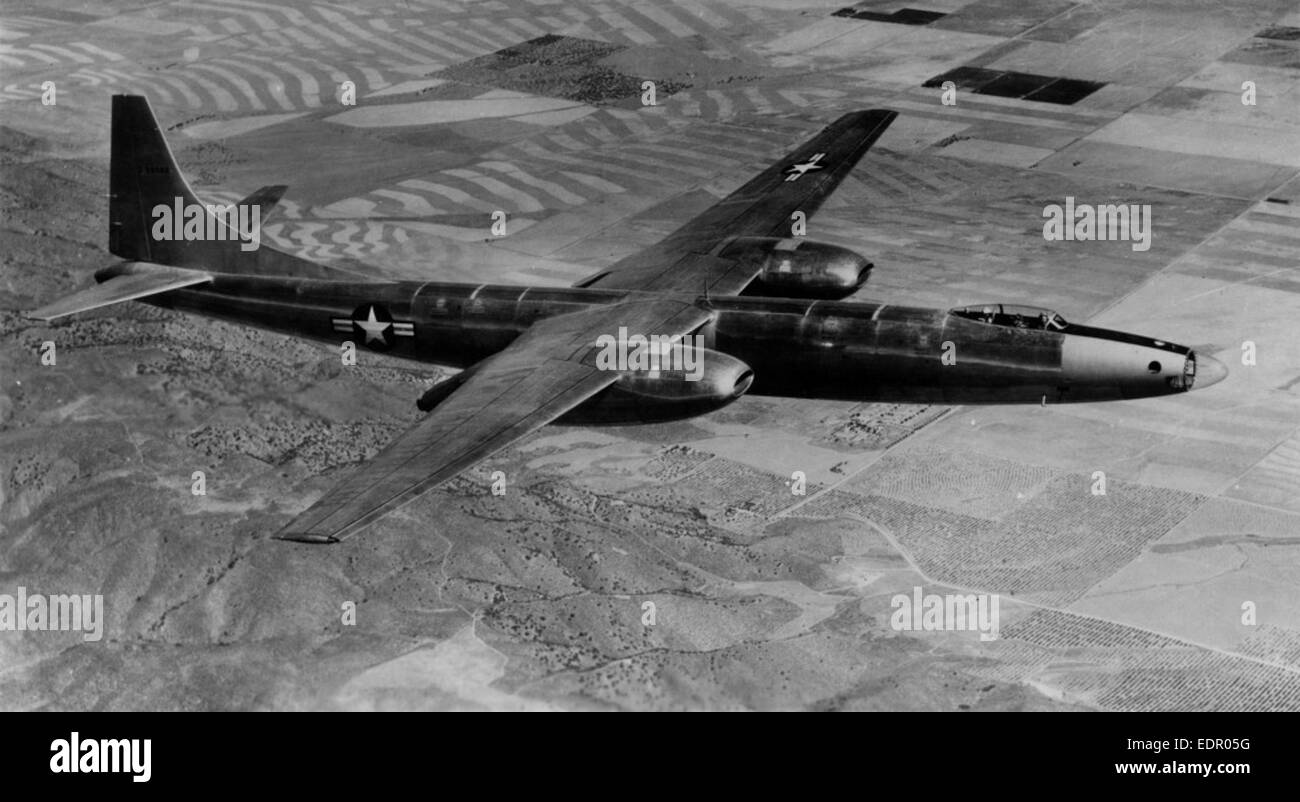 The Convair XB-46 was an experimental jet bomber developed for the U.S ...