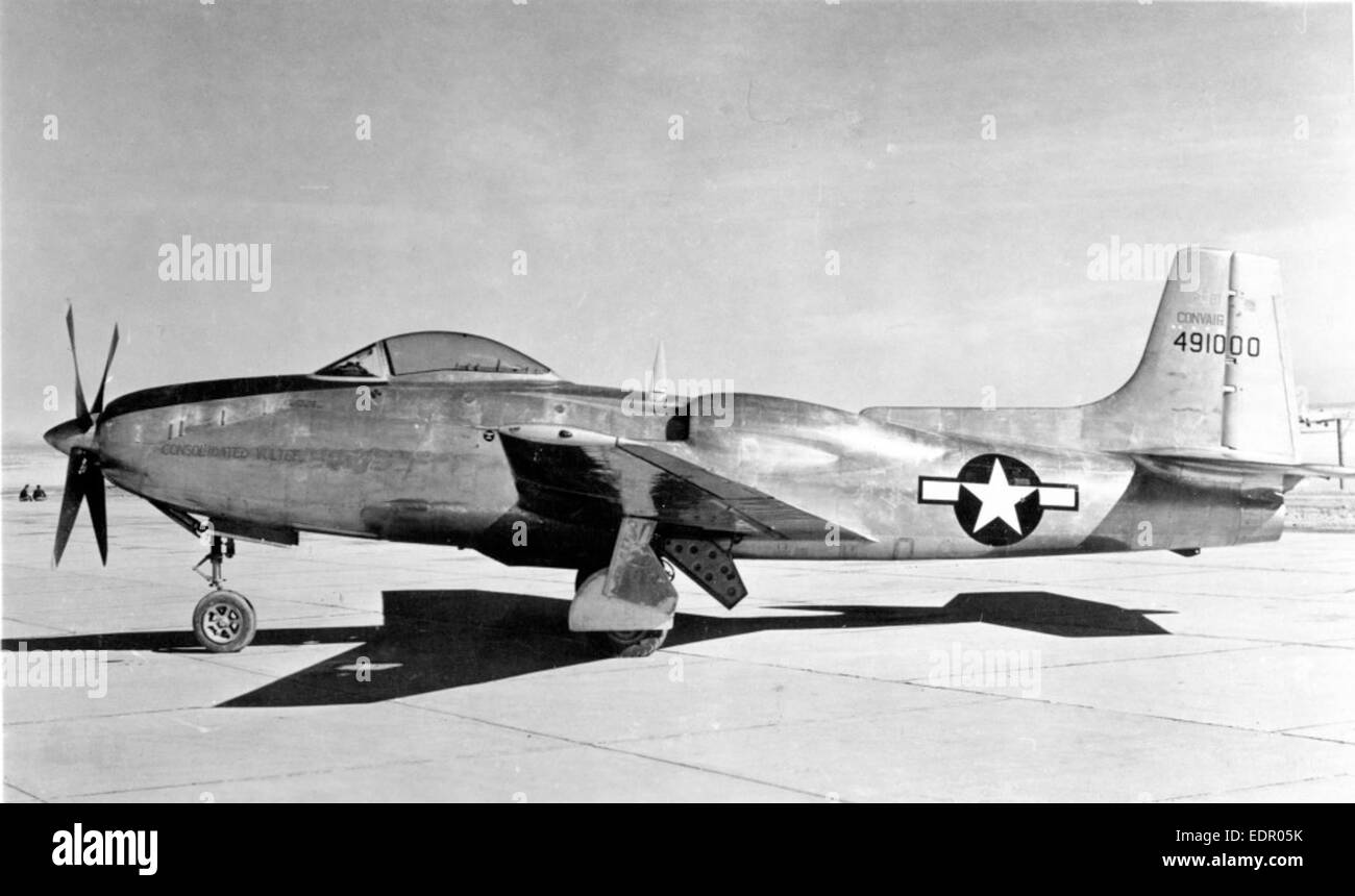 The Convair XP-81 was a unique aircraft prototype developed during the ...